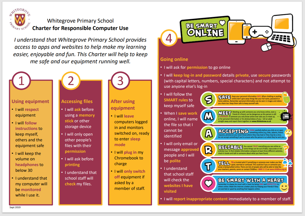 Whitegrove Primary - Online Safety